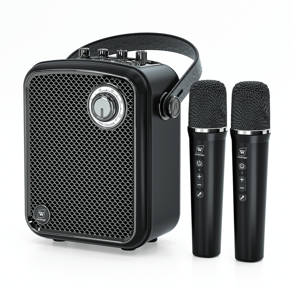WinBridge A006 Voice Amplifier with Wireless Lapel Microphone - Person
